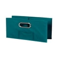 Collapsible Home Storage Set Of 12 Foldable Fabric Low Storage Bins