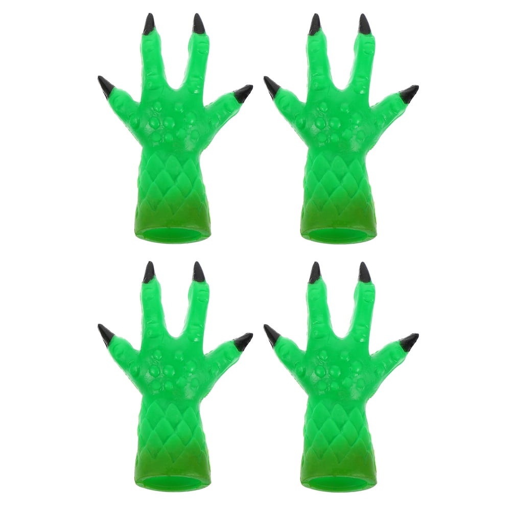 Finger Hand Puppets Tiny Halloween Kids Party Prank Puppet Little Hands ...