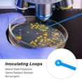 100Pcs 1ul Disposable Inoculating Loop, Gamma Sterile Plastic Sampling ...