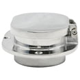 Oval Hinged Deck Pipe 0.5" x 1.5" Opening for Anchor Chain and Rope ...