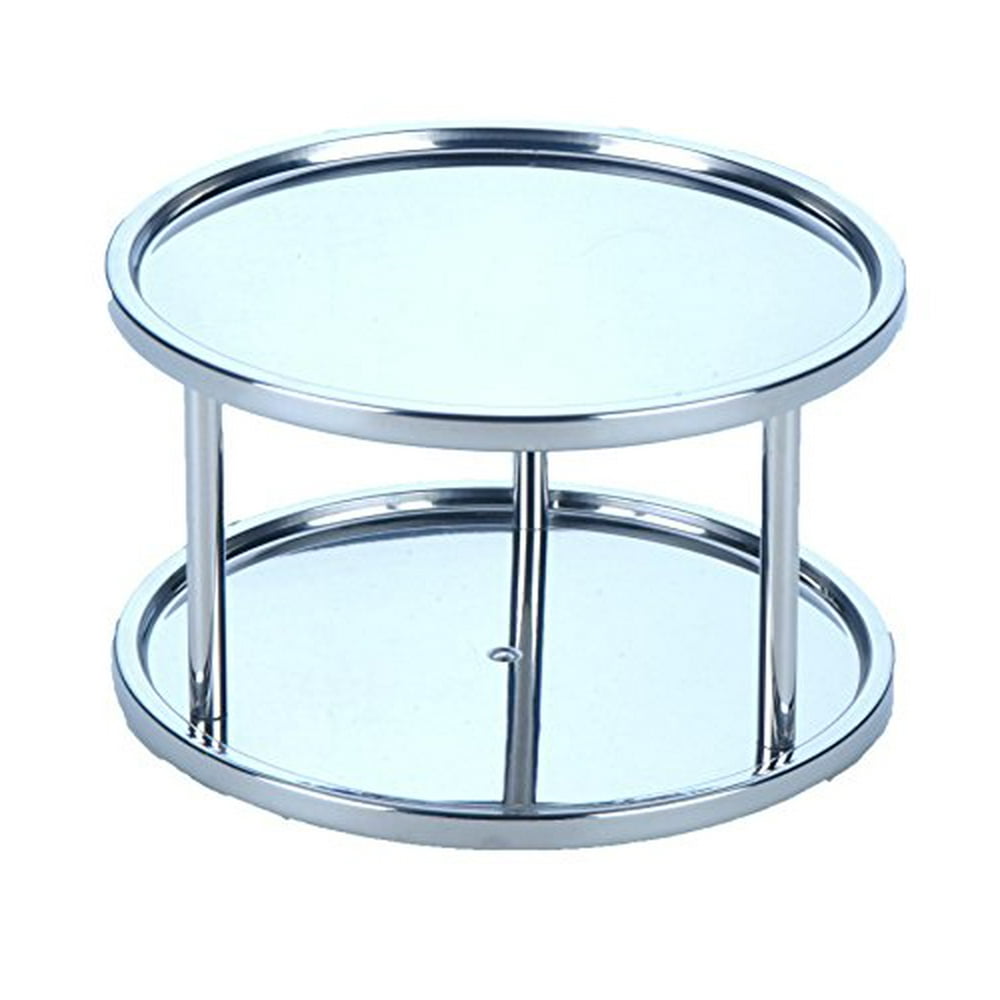 Dial Industries Stainless Steel 2-Tier Turntable - Walmart.com ...