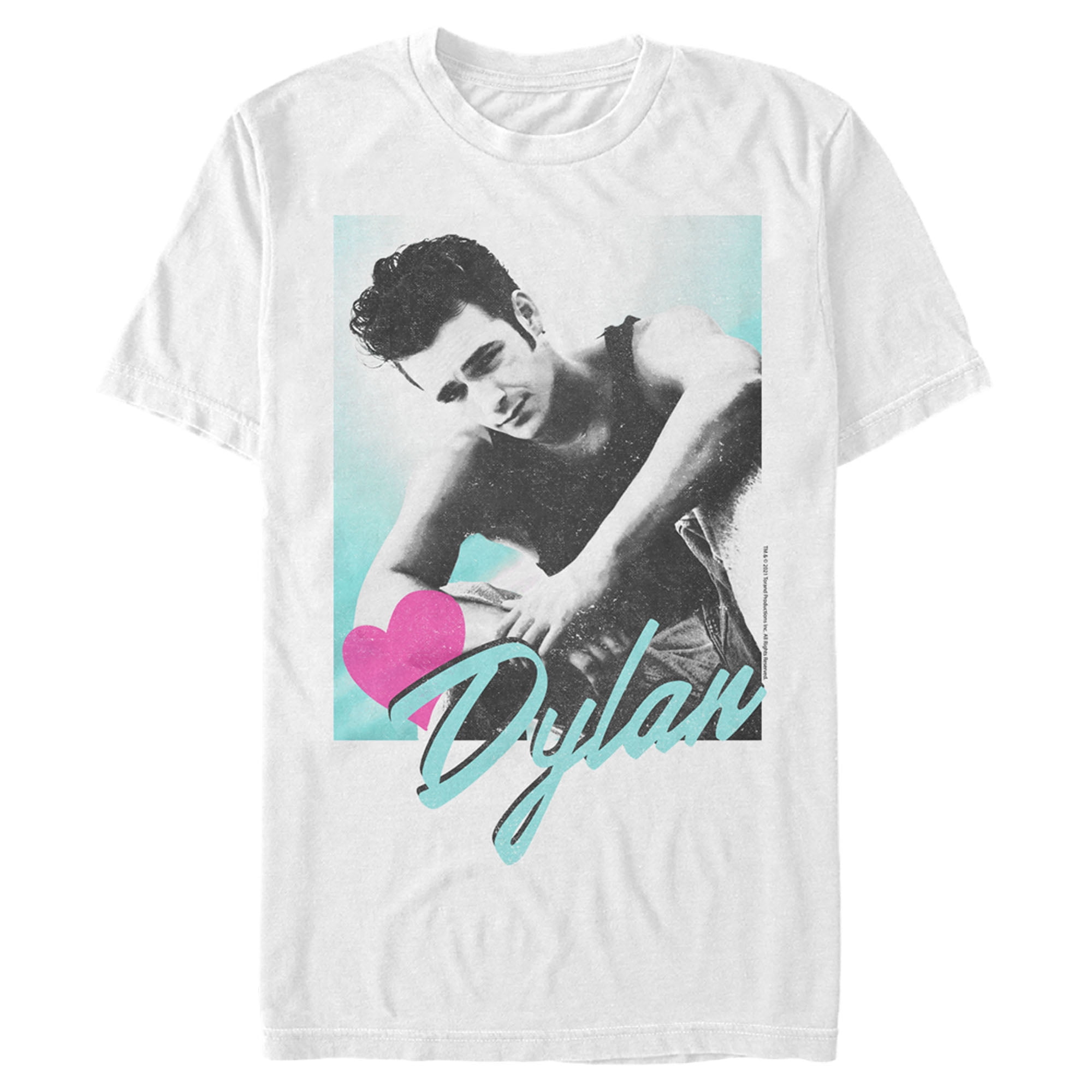 Men's Beverly Hills: 90210 Distressed Dylan Poster Graphic Tee White ...