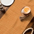 Burnt Orange Solid Table Runner 13x120 Inch Minimalist Cloth Sunset ...