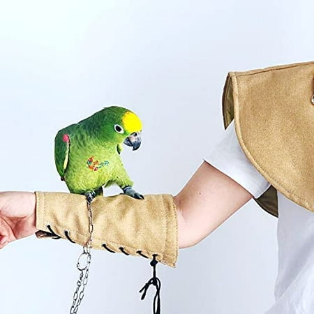 Parrot Anti-Scratch Shoulder & Arm Protector Set, Multi-Functional Bird ...