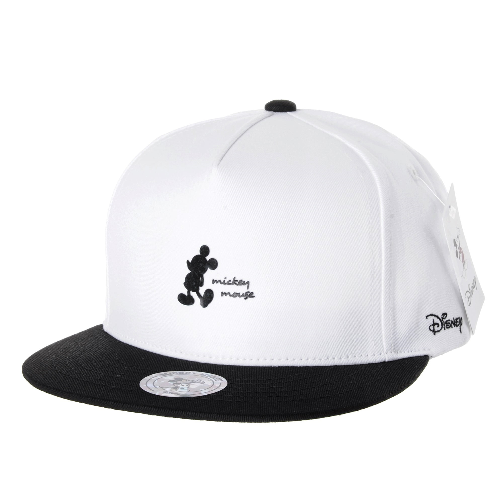 WITHMOONS Disney Mickey Mouse Silhouette Snapback Baseball Cap CR2506 ...
