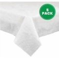 Disposable 3 Ply Paper & Plastic Tablecloth Absorbent, Waterproof ...
