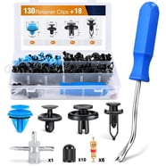 240PCS Bumper Retainer Clips Car Plastic Rivets Fasteners Push Retainer ...