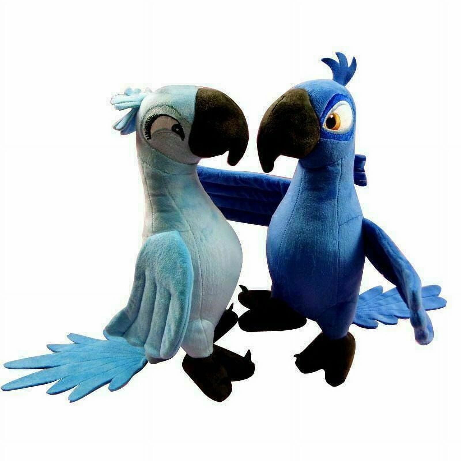 Click here for Ftzoiiyv 12 Blue & Jewel 2pcs Rio Plush Toy Parrot... prices