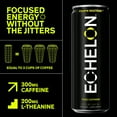 Echelon Energy Drink, 12-Pack Yuzu Cayenne, 300mg Caffeine, Pre-Workout with L-Theanine ...