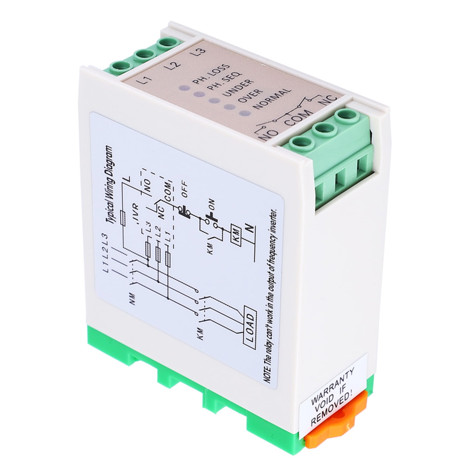 Phase Loss Protection Circuit Protection Relay 380VAC Over & Under ...