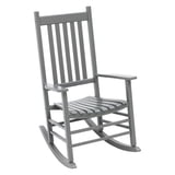 Jack Post Knollwood Wooden Rocking Chair, Solid Wood, Outdoor Porch ...