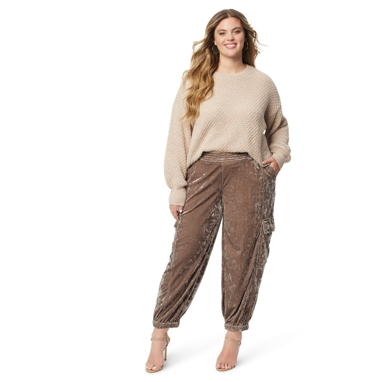 Jessica Simpson Women's and Women's Plus Size Crushed Velvet Jessica Simpson Women's and Women's Plus Size Crushed Velvet