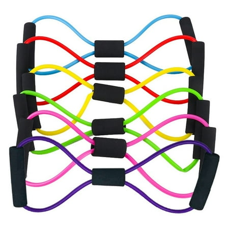 Figure 8 Resistance Band, 8-Word Pull Rope Elastic Chest Bodybuilding ...
