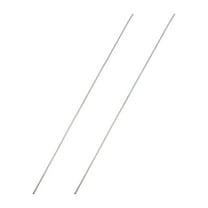 1mm x 150mm 304 Stainless Steel Solid Round Rod for DIY Craft - 2Pcs ...