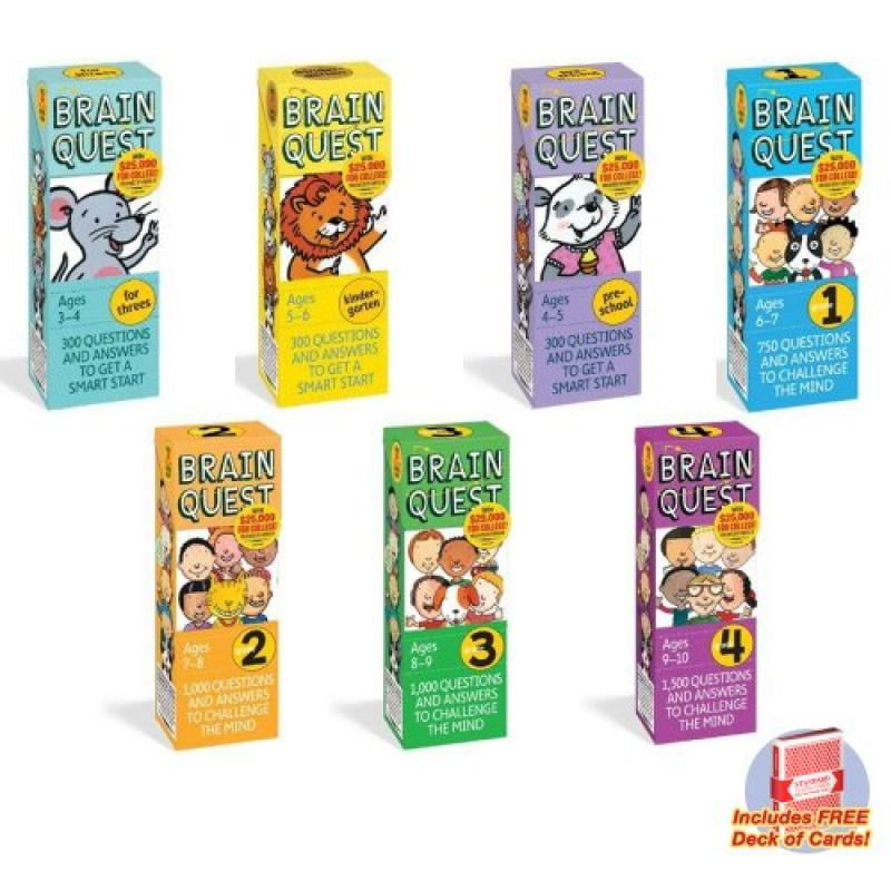 Ultimate Brain Quest Combo- Includes for threes, preschool ...