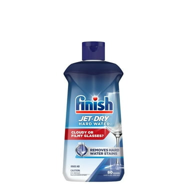Finish Jet-Dry Dishwasher Rinse & Drying Agent with 5x Power Actions ...