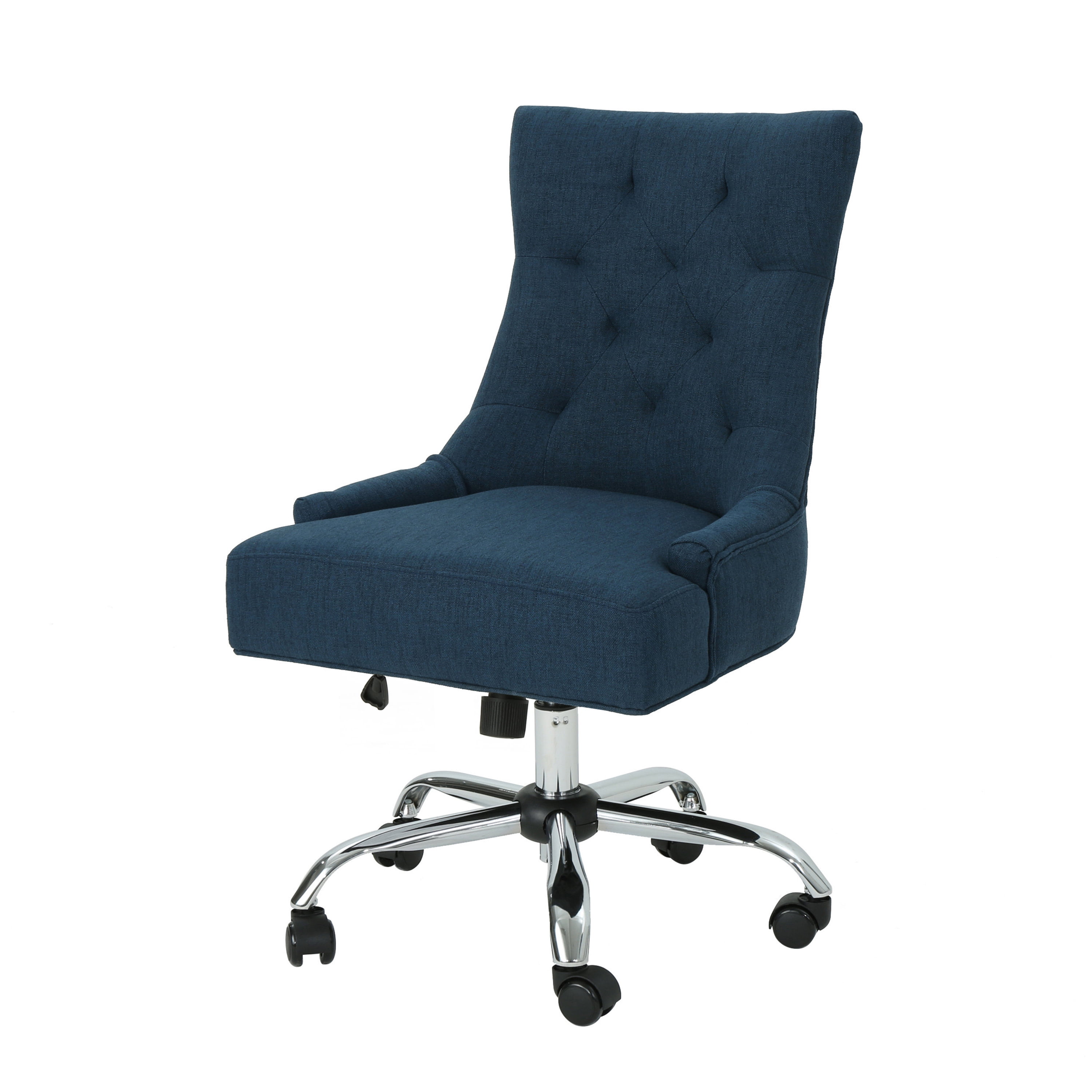 GDF Studio Bagnold Contemporary Tufted Adjustable Swivel Office Chair ...