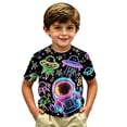 Big Boys Athletic T-Shirts Graphic With Prints Casual For Youth Stylish ...