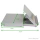 Mind Reader Metal Monitor Stand Riser with Resting Document Holder ...