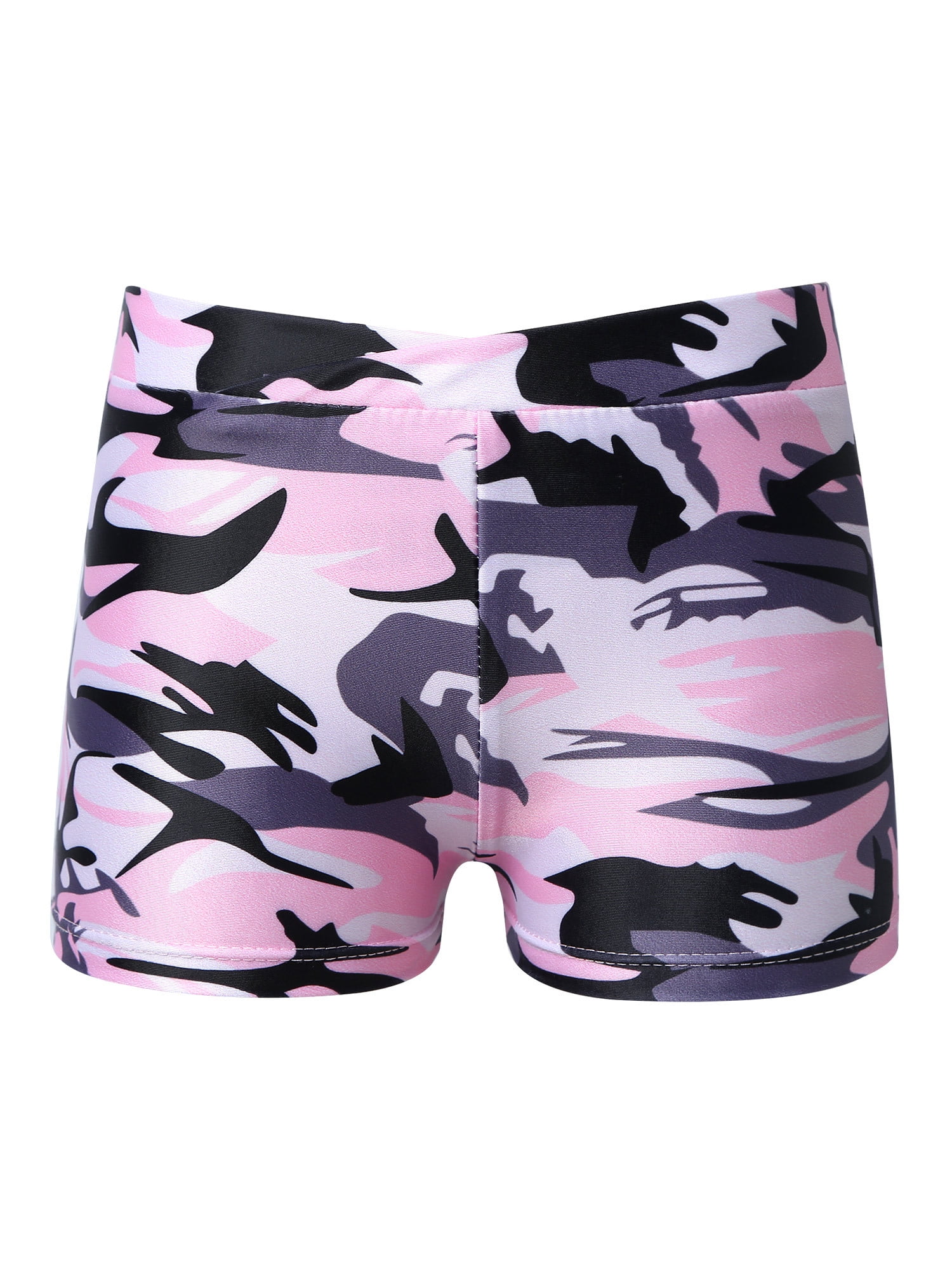 Alvivi Girls Front Cut Gymnastics Ballet Dance Booty Shorts Workout ...