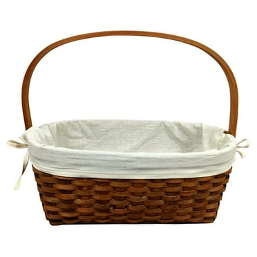 Small Wood Chip Apple Picking Basket - Walmart.com
