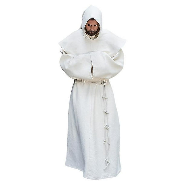 S-5xl Renacimiento Monje Clérigo Hábito Escapulario Fraile Traje ...