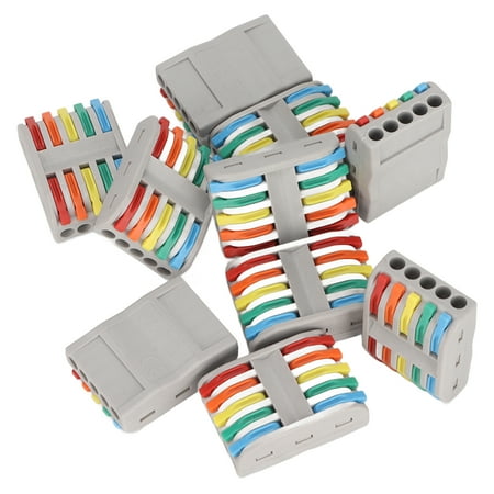 Spring Clamp Cable Connector, Aging Resistant Conductor Wire Connector ...