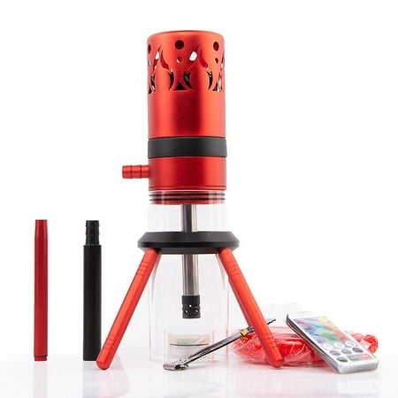 Arabian Hookah Rocket Pot Bar Led Light Hookah Finished Full Set Hookah ...