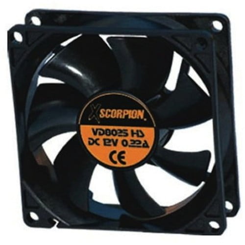 Xscorpion Fan5 12-Volt 5-Inch Square Rotary Cooling Fan - Walmart.com