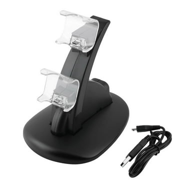 PlayStation PS4 Dual Controller LED Charger Dock Station USB Fast ...