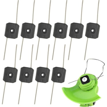 Steel Trimmer Head, 6 Teeth Steel Razors Trimmer Head, Weed Wacker ...