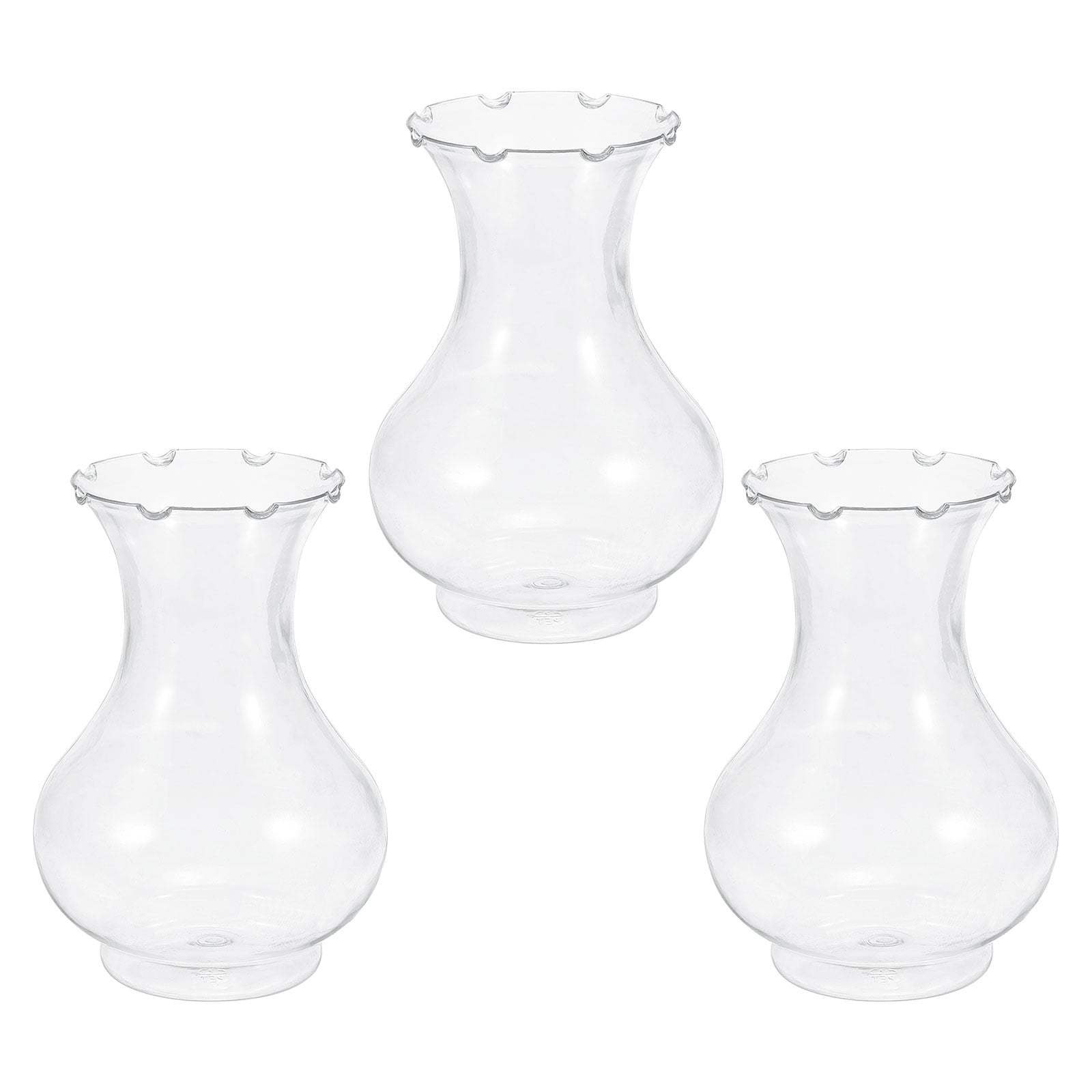 Click here for Unique Bargains Clear Bulb Vases  3 Pack Bulb Vase... prices