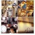 Battery Operated PIR Motion Sensor LED Closet Light, Stick-On Wireless ...