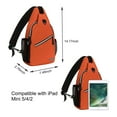 MOSISO Mini Sling Backpack, Small Outdoor Casual Crossbody Chest Bag ...