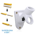 Anley Two-Position Flag Pole Holder Mounting Bracket with Hardwares - 1 ...