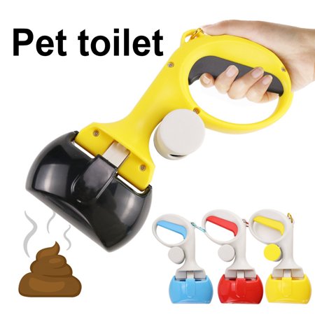 Lubelski Puppy Cat Pit Picker Portable ABS Dog Poop Shovel with Garbage ...