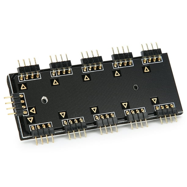 Controller RGB Hub Controller 1-10 RGB Hub Controller PC Chassis Fan ...