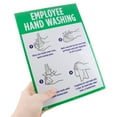 Walmart Business Restroom Hand Washing Sign, Employees Must Wash Hands ...
