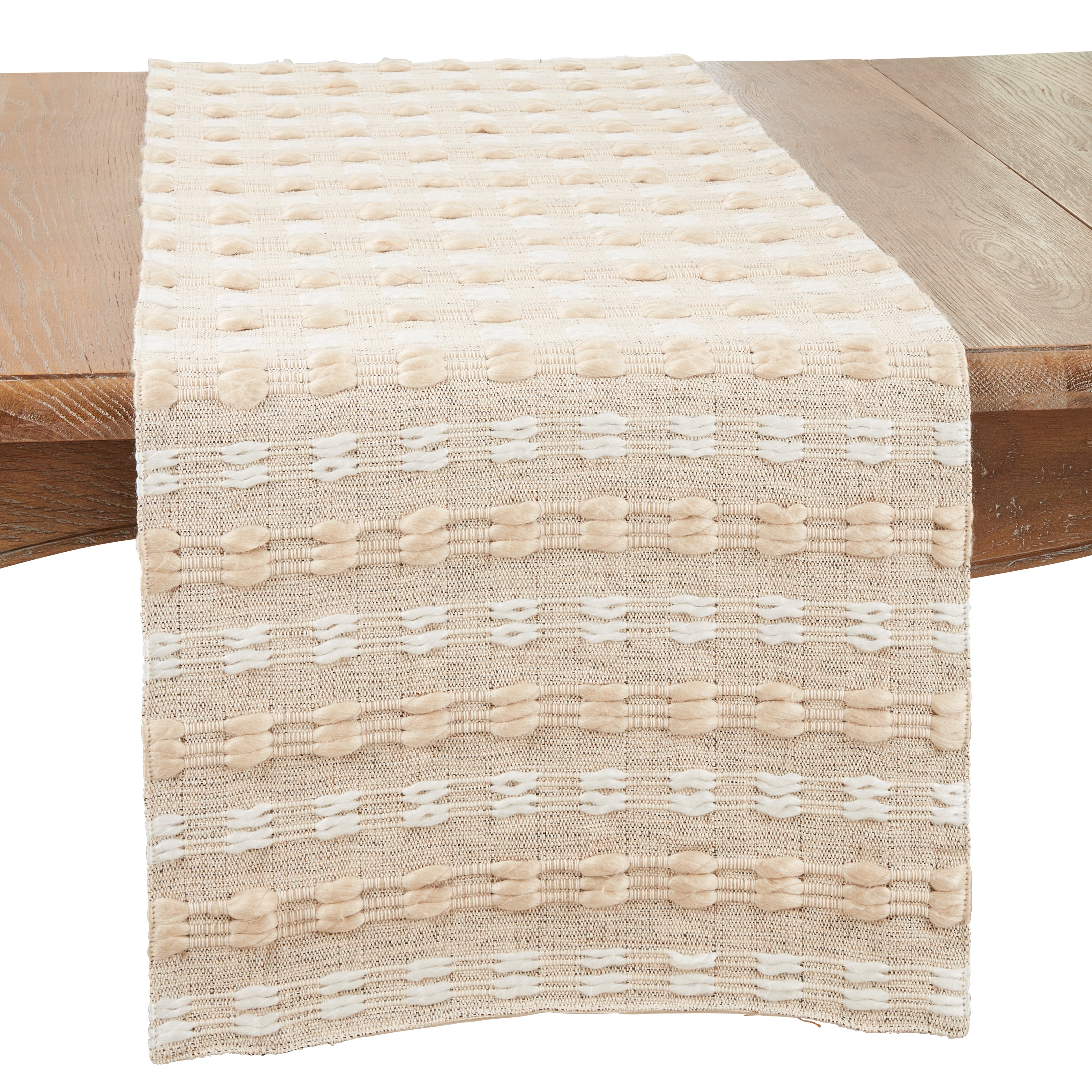 Saro Lifestyle Woven Stripe Table Runner - Walmart.com