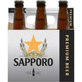 Sapporo Premium Import Lager Beer, 12 fl oz, 6 Pack Bottles, 4.9% ABV ...