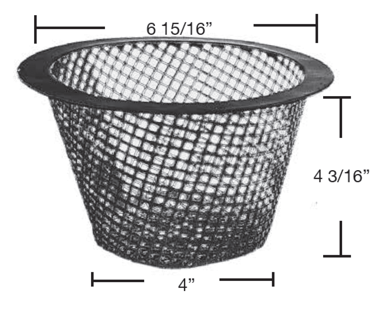 Aladdin B-86 Pool Water Metal Skimmer Basket- Powder Coated - Walmart.com
