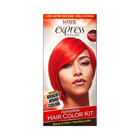 Kiss Express Semi-Permanent Hair Color Kit (Scarlet) | Walmart Canada