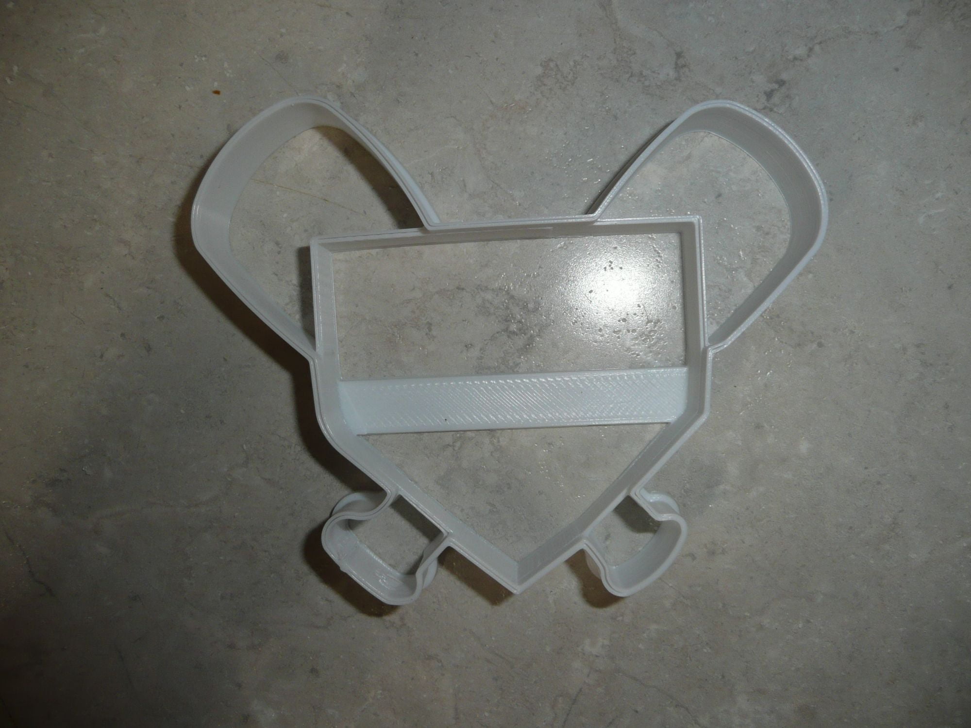 Home Plate Baseball Bat Diamond Base Park Athletic Cookie Cutter USA ...