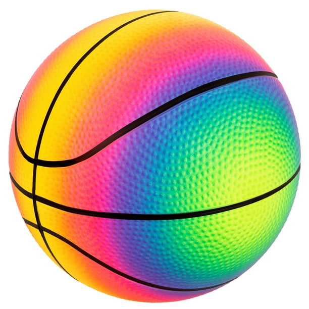 Hedstrom 54-5260BX Multicolored Basketball, 8.5" - Walmart.com