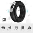 Vibrating Cock Ring Rechargeable Silicone Dual Penis Rings Vibrator