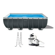 Intex 24' x 12' x 52" Ultra XTR Rectangular Frame Swimming Pool Set ...