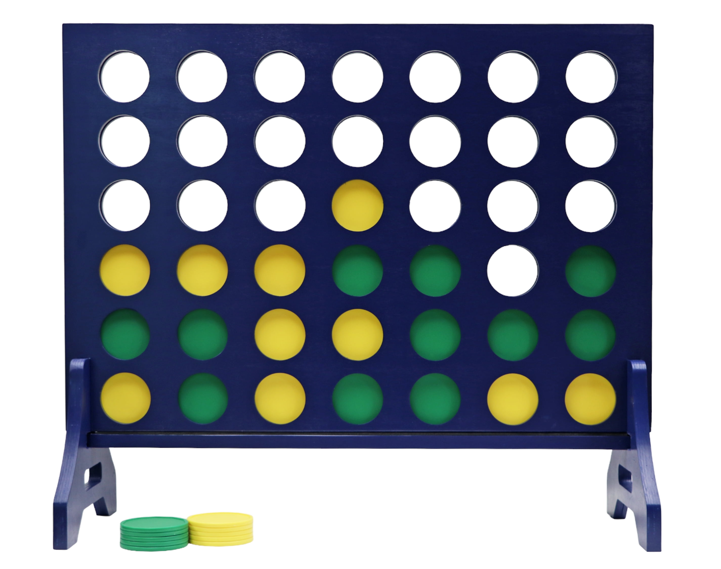 Tailgating Pros Premium Giant Four in a Row with Carrying Case - Jumbo ...
