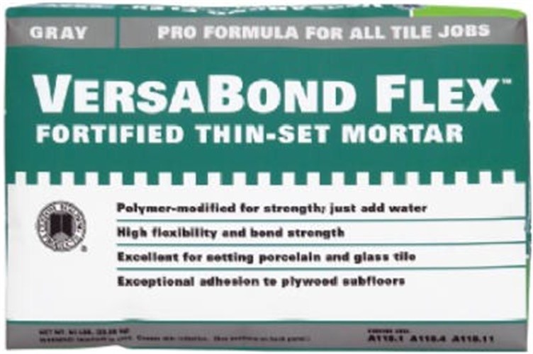 Buy CUSTOM VersaBond Flex VBFG50 Professional Thin-Set Mortar, Powder ...