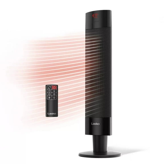 Lasko Oscillating Ceramic Heater with Decorative Finish and 2 Quiet ...