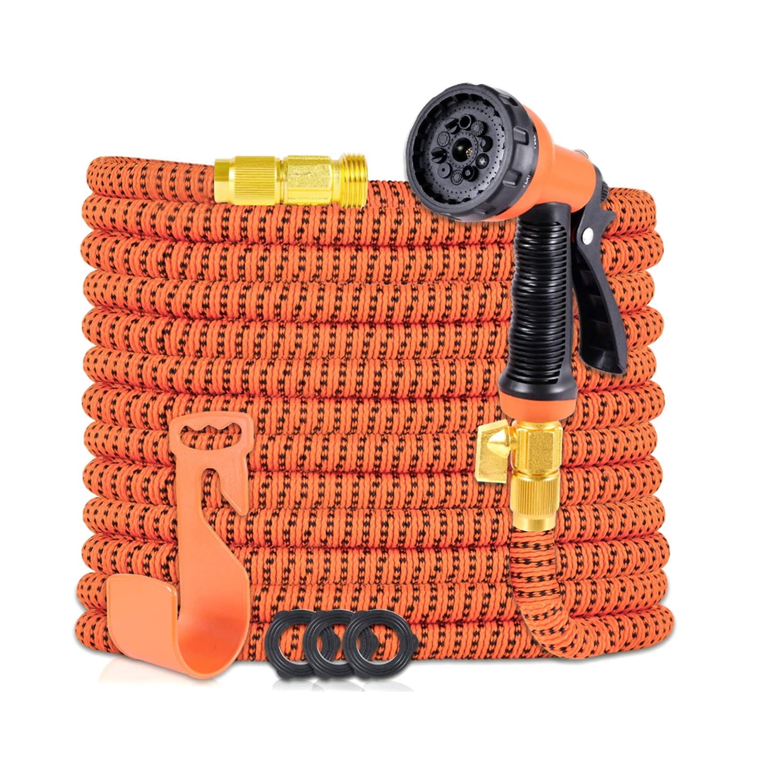50ft Expandable Garden Hose Outdoor Flexible Water Hoses for Yard ...